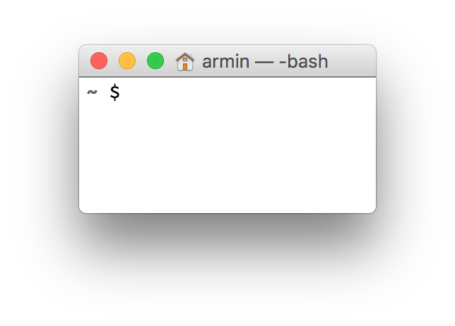 Minimal Terminal Prompt – Scripting OS X Minimal Terminal Prompt – Scripting OS X
